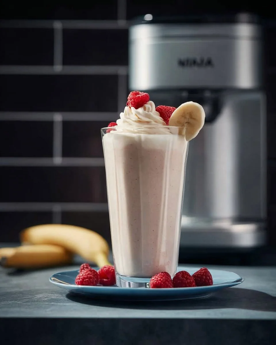 Ninja Creami Milkshake Without Ice Cream Recipe